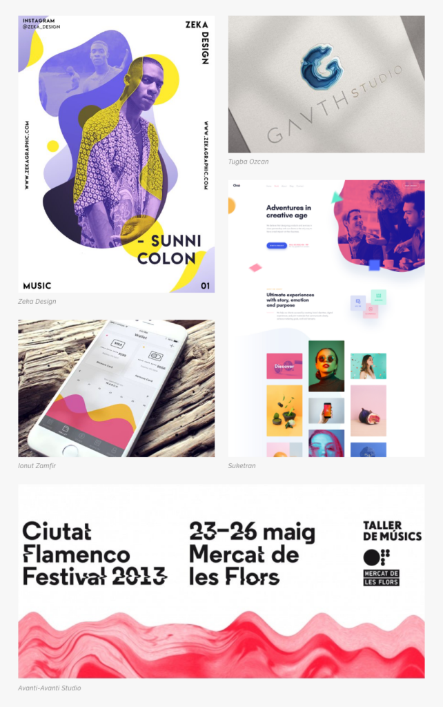 5 tendances en design graphique pour la rentrée 2019 - Li-Nó Design